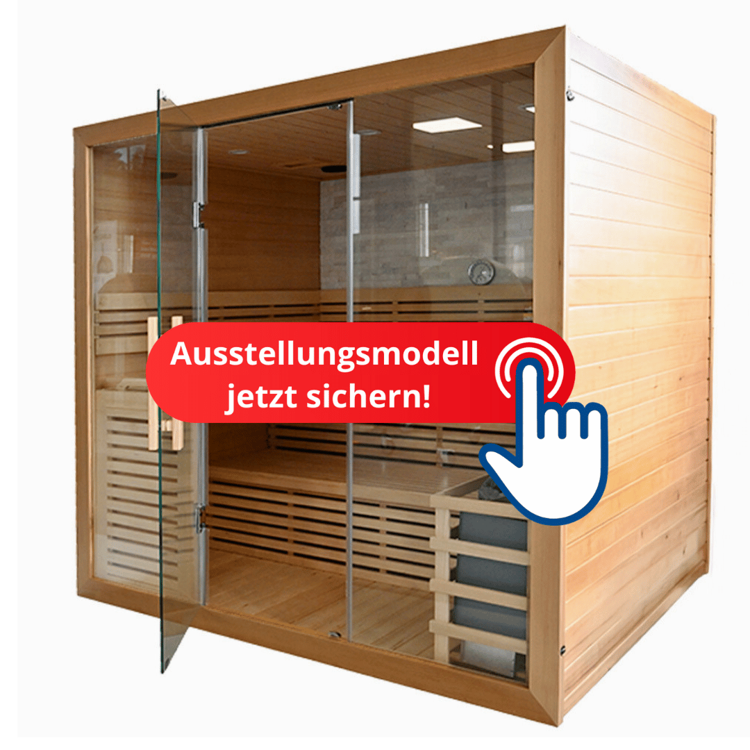 AUSSTELLER Indoor Sauna AIDA Swedo – Jetzt kaufen